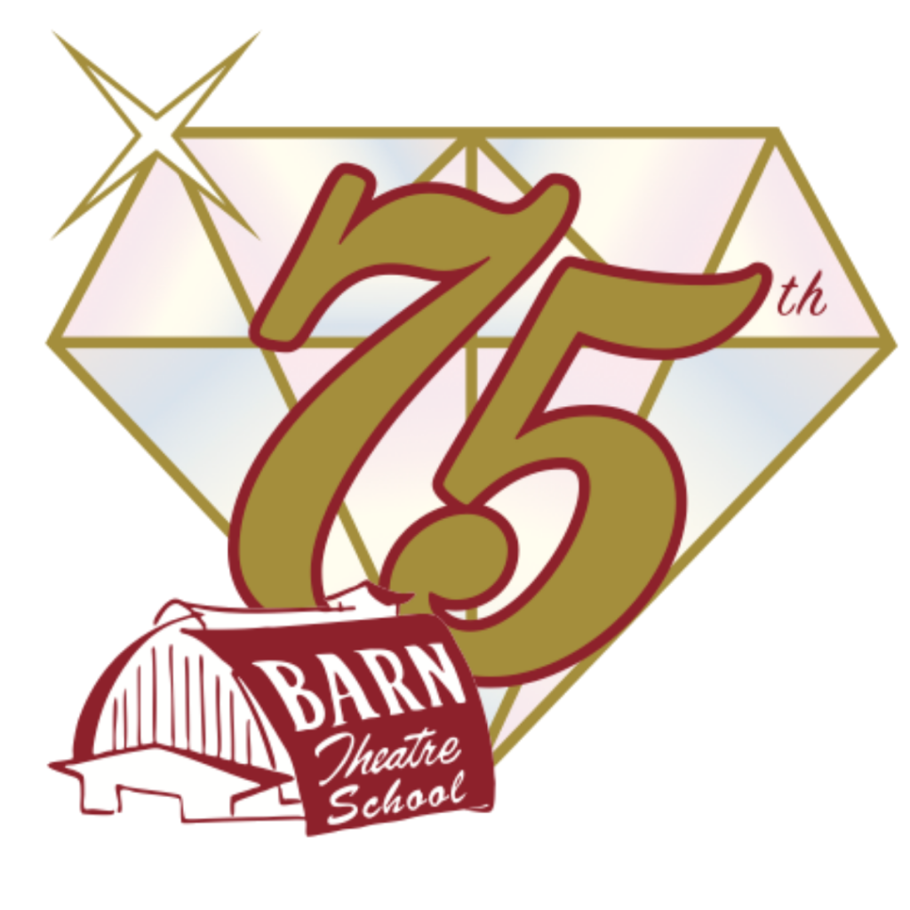 Barn Theatre School 75th Anniversary Logo Barn Theatre School For barn-theatre-school-75th-anniversary-logo-barn-theatre-school-for
